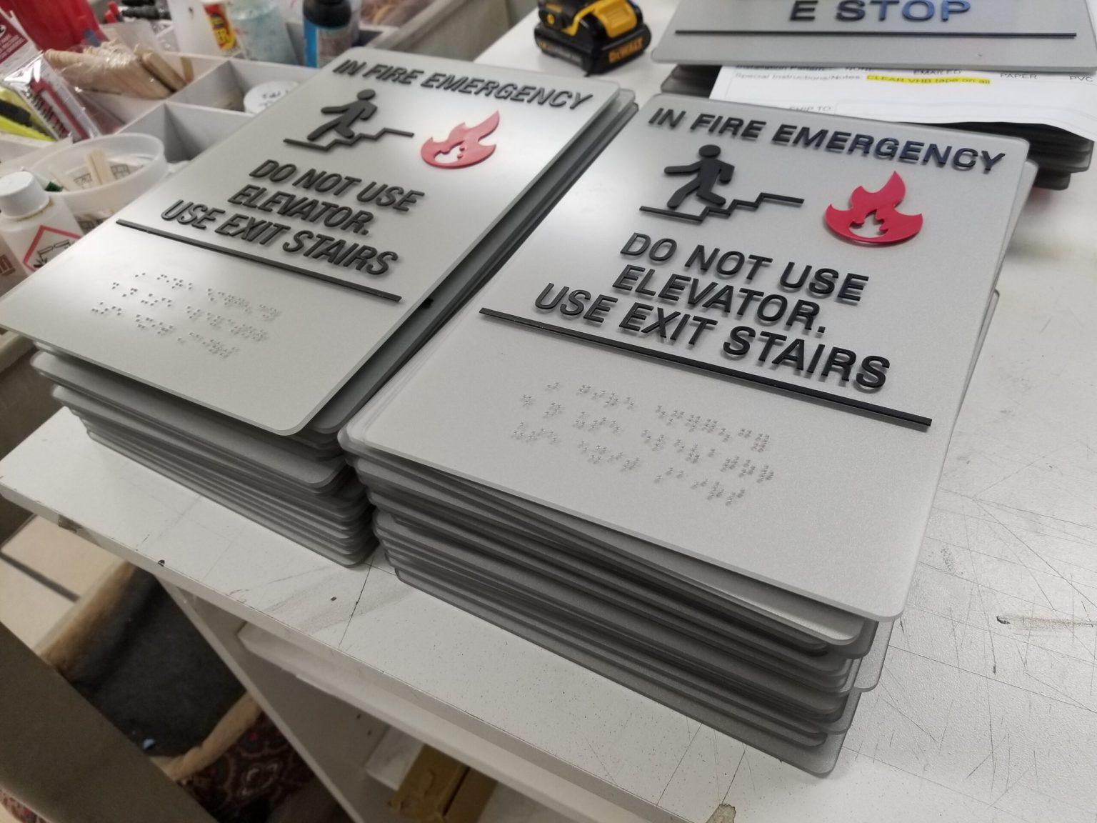 Sign Criteria for ADA Compliant Signs – Elite Letters & Logo