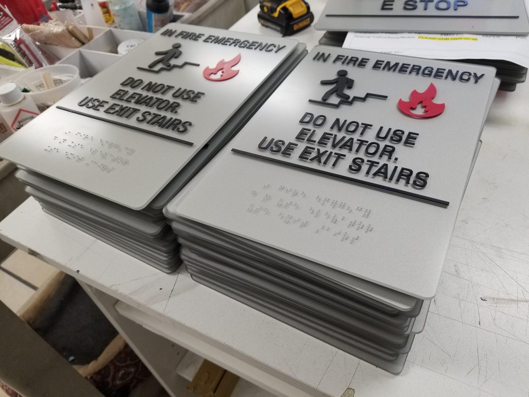 PVC or Acrylic? What is the best option for your wholesale Routed Signs?